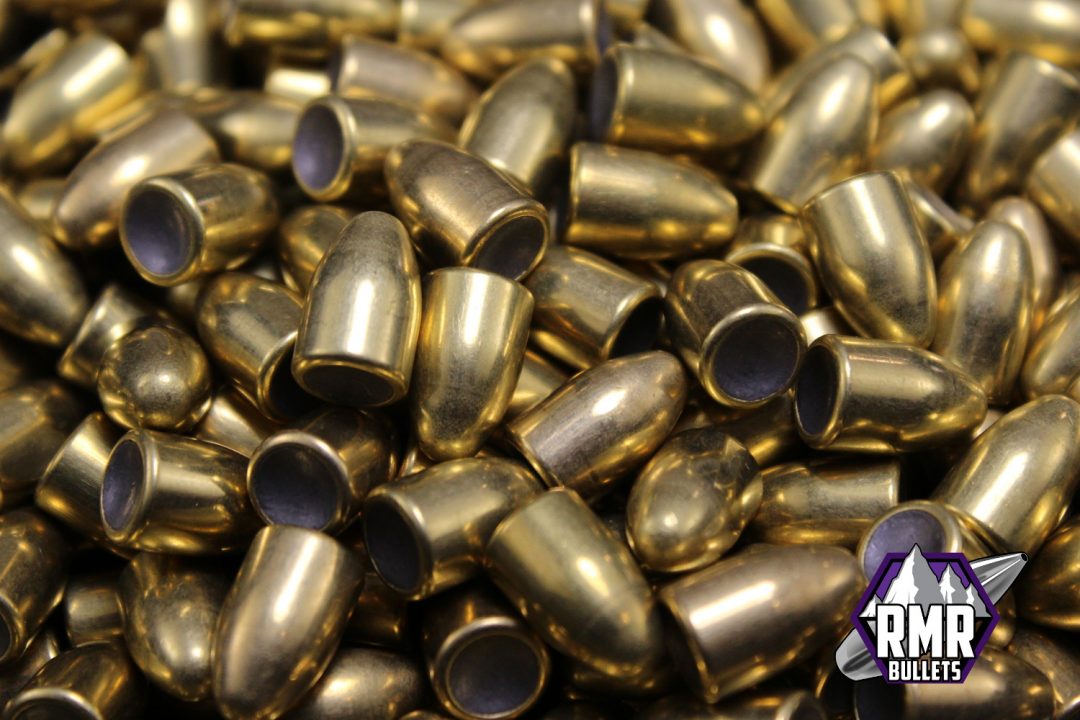 9mm 115 Gr. Full Metal Jacket Round Nose Bullets (Brass Jackets) *NEW ...