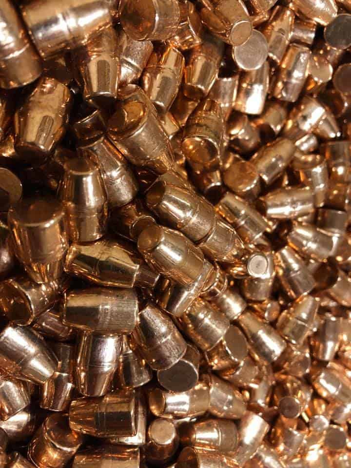 .357 125 Flat Nose Bullets Plated *PULLED* | RMR Bullets