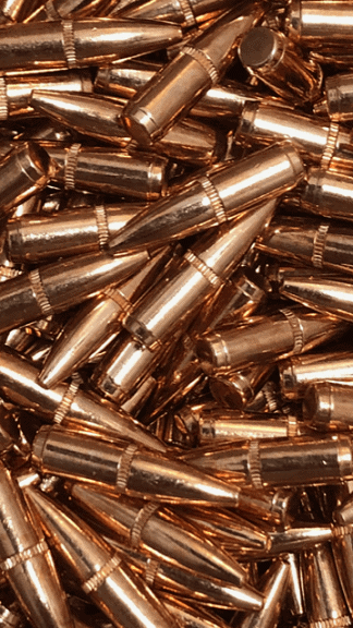 .224 75 Gr. Premium Boat Tail Bonded FMJ Bullets 2nds *NEW* | RMR Bullets