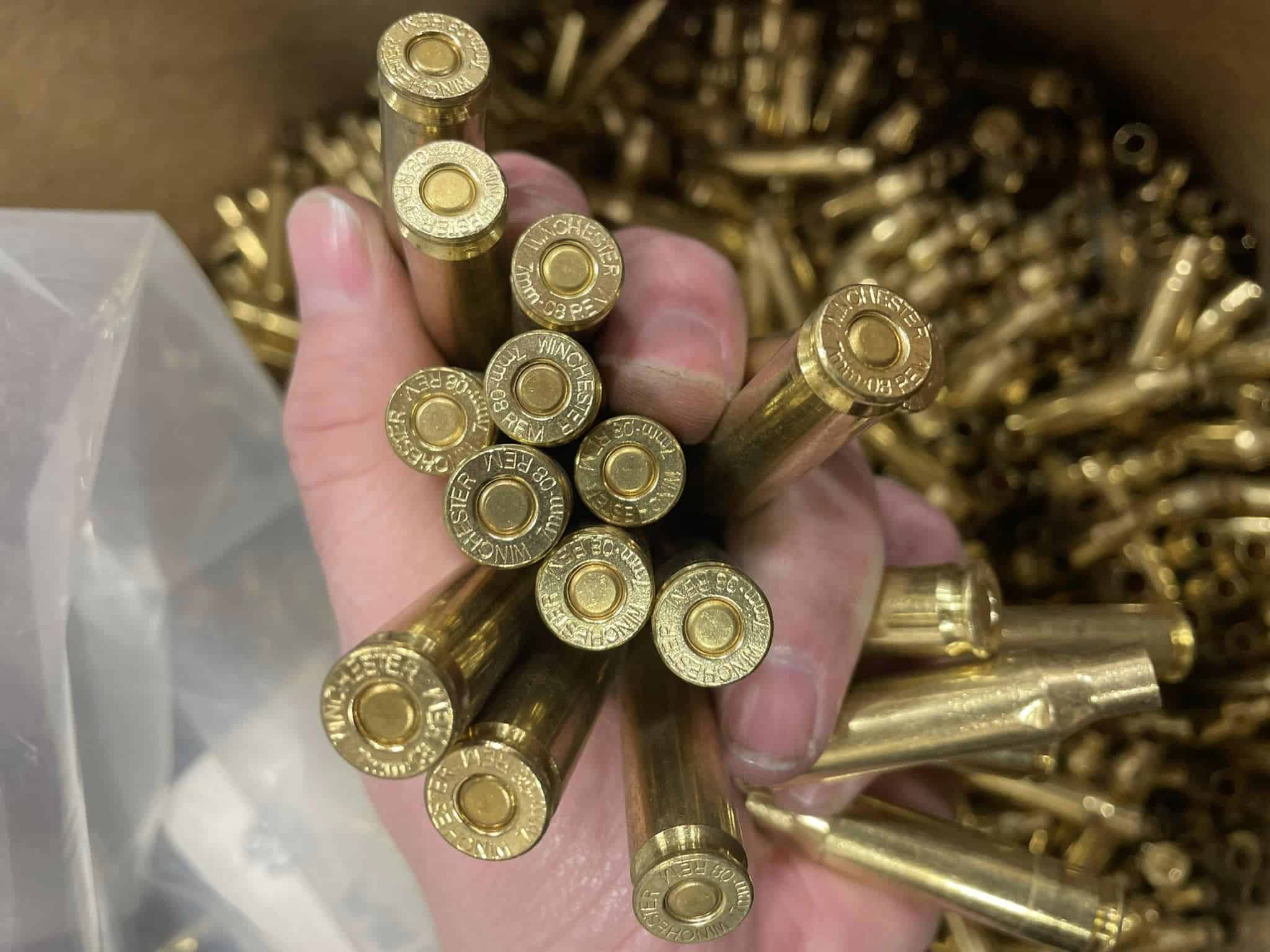 7mm-08 Remington Winchester Brass Primed Cases #2 *PULLED* | RMR Bullets