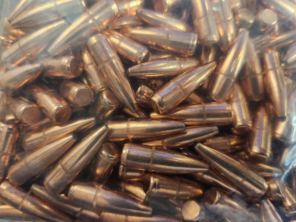 .308 150 Gr. Premium Bonded Soft Point Boat Tail Bullets, Blemished ...